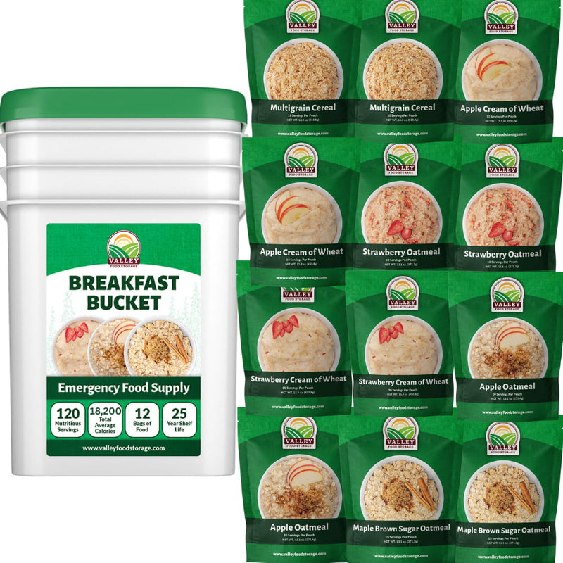 Breakfast Bucket - Default Title - Valley Food Storage