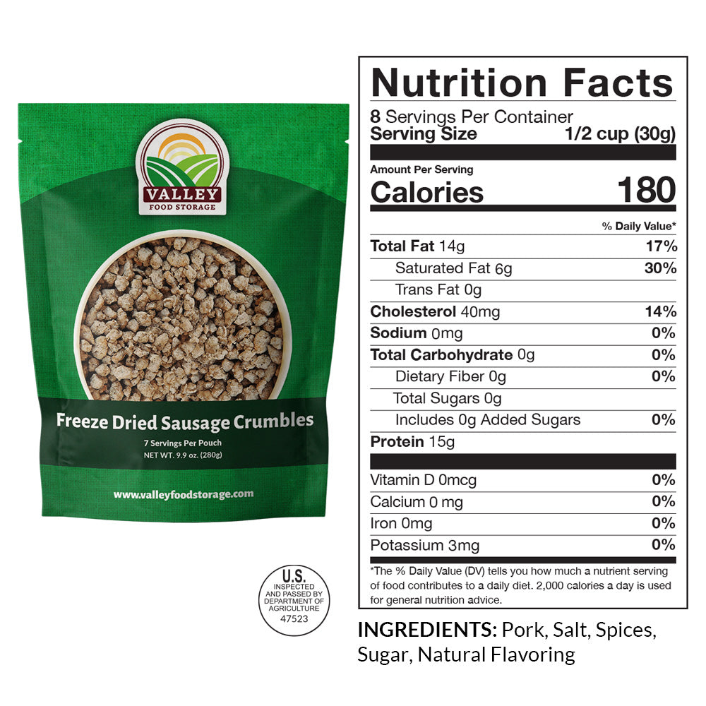 Freeze-Dried Meat 6 Pack - Valley Food Storage