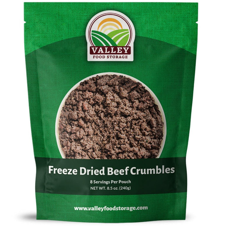 Premium Freeze-Dried Meat Bucket - Chicken/Beef/Sausage - Valley Food ...